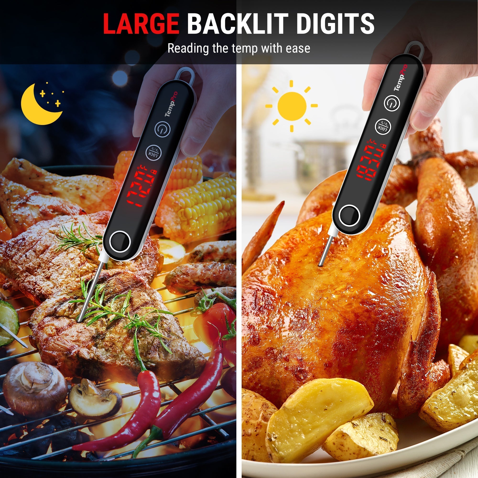 Best Digital Food Thermometers for Grilling Newbies – TempPro