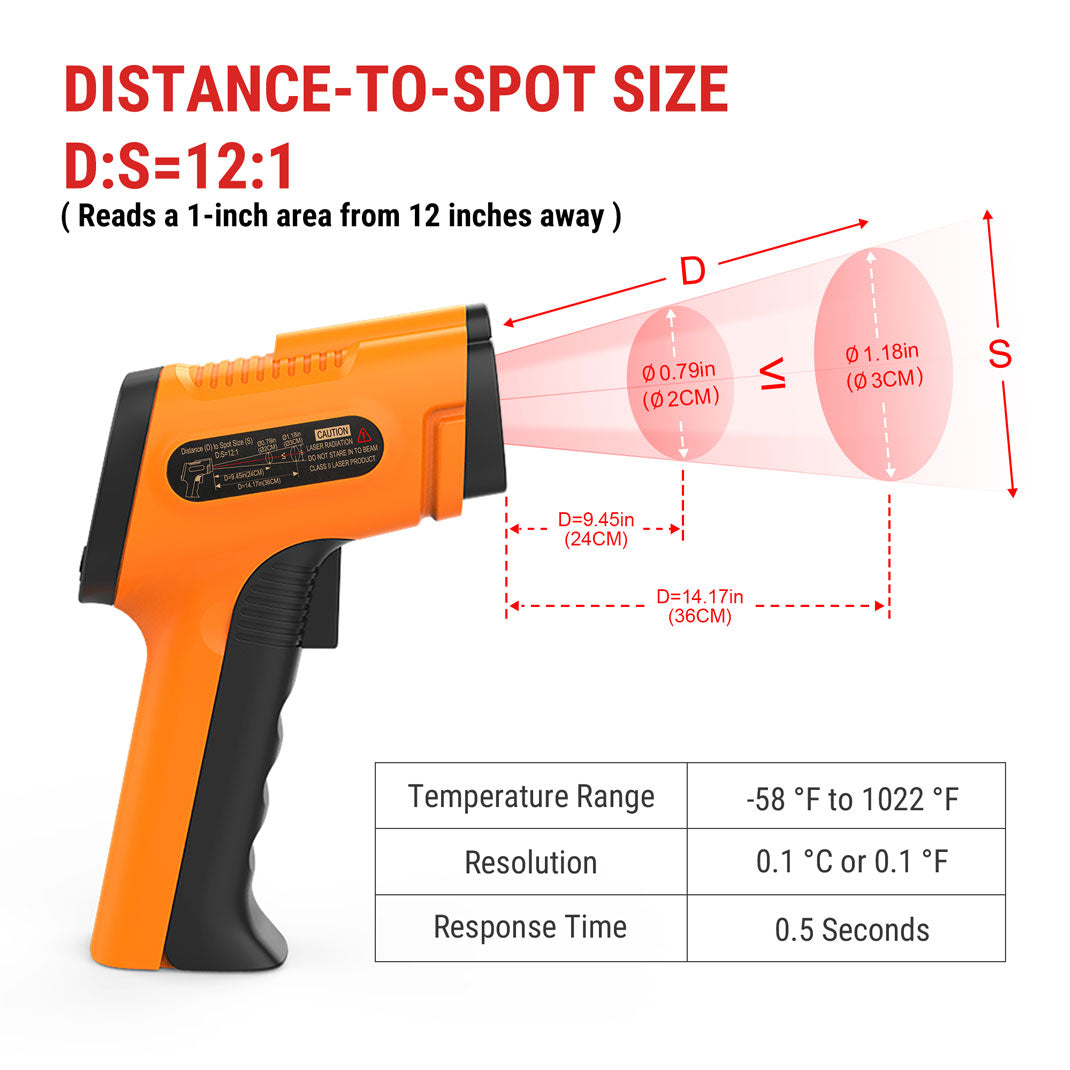 TP30 Infrared Thermometer Gun – TempPro